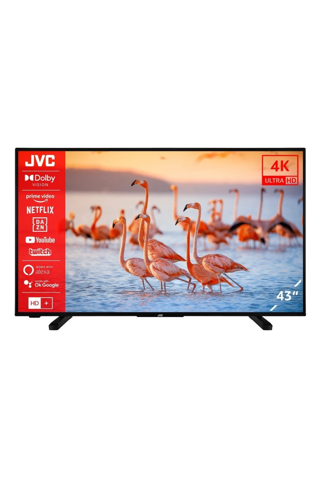 43" / 109 Ekran Uydu Alıcılı 4K Ultra HD Smart DLED TV