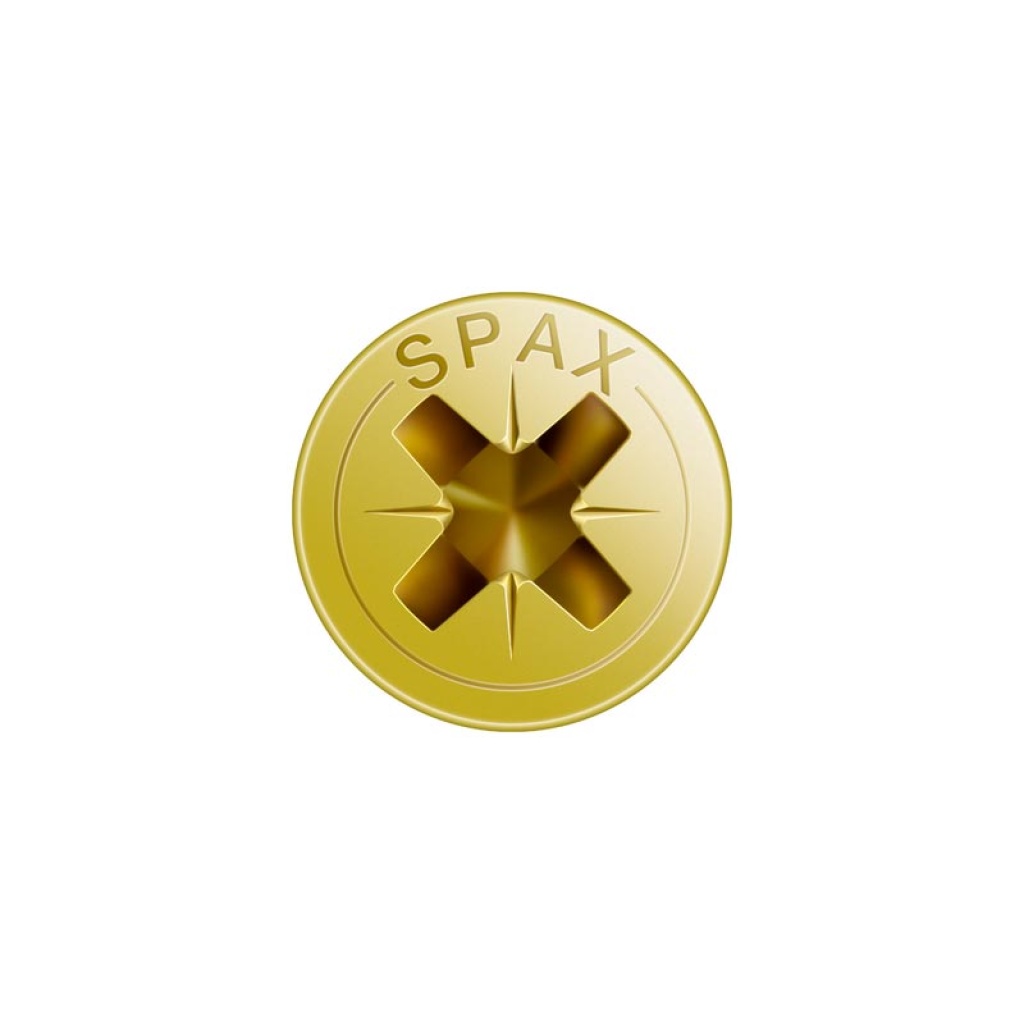 SPAX 3.5 X 25 YILDIZ HAVŞA BAŞLI YELLOX KAPLAMA VİDA (1000'Lİ KUTU)