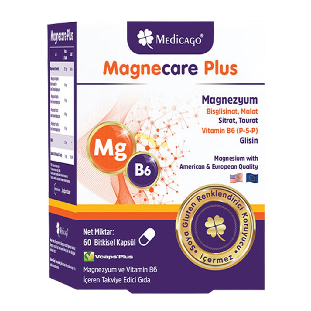 Medicago Magnecare Plus 60 Tablet