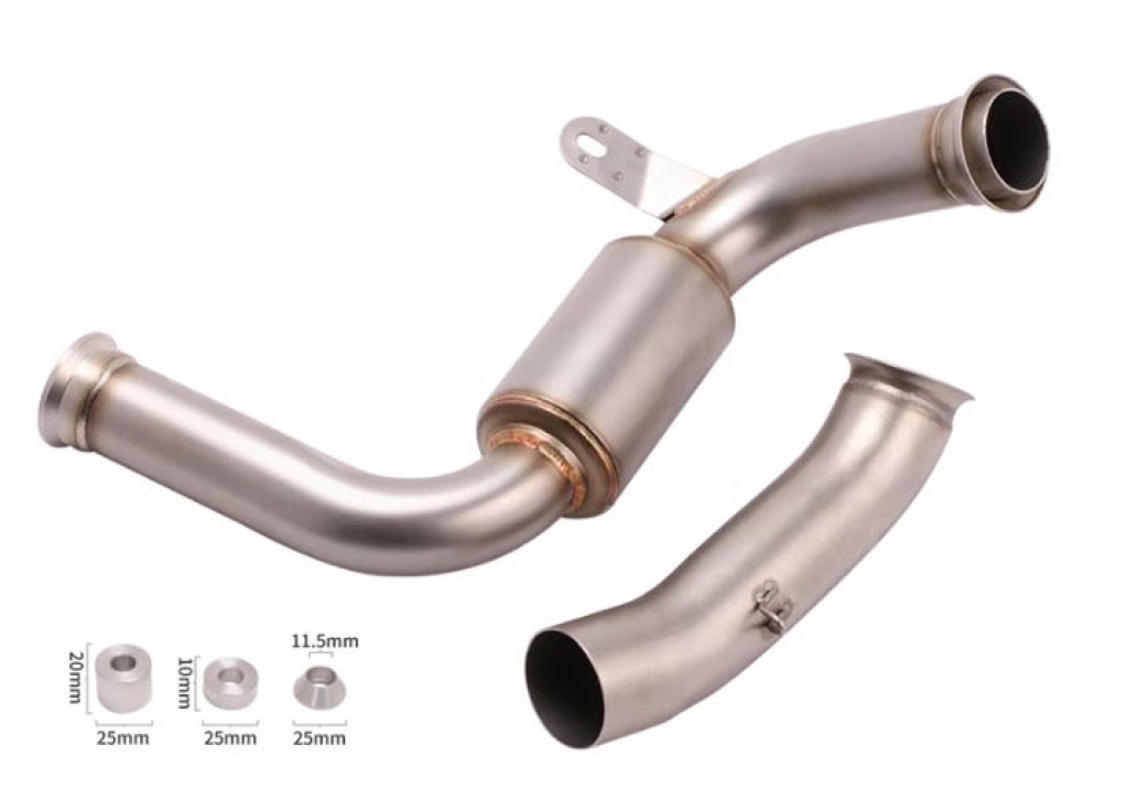 KTM DUKE 250 390 KATALIZORLU HEADERS 2017 - 2020