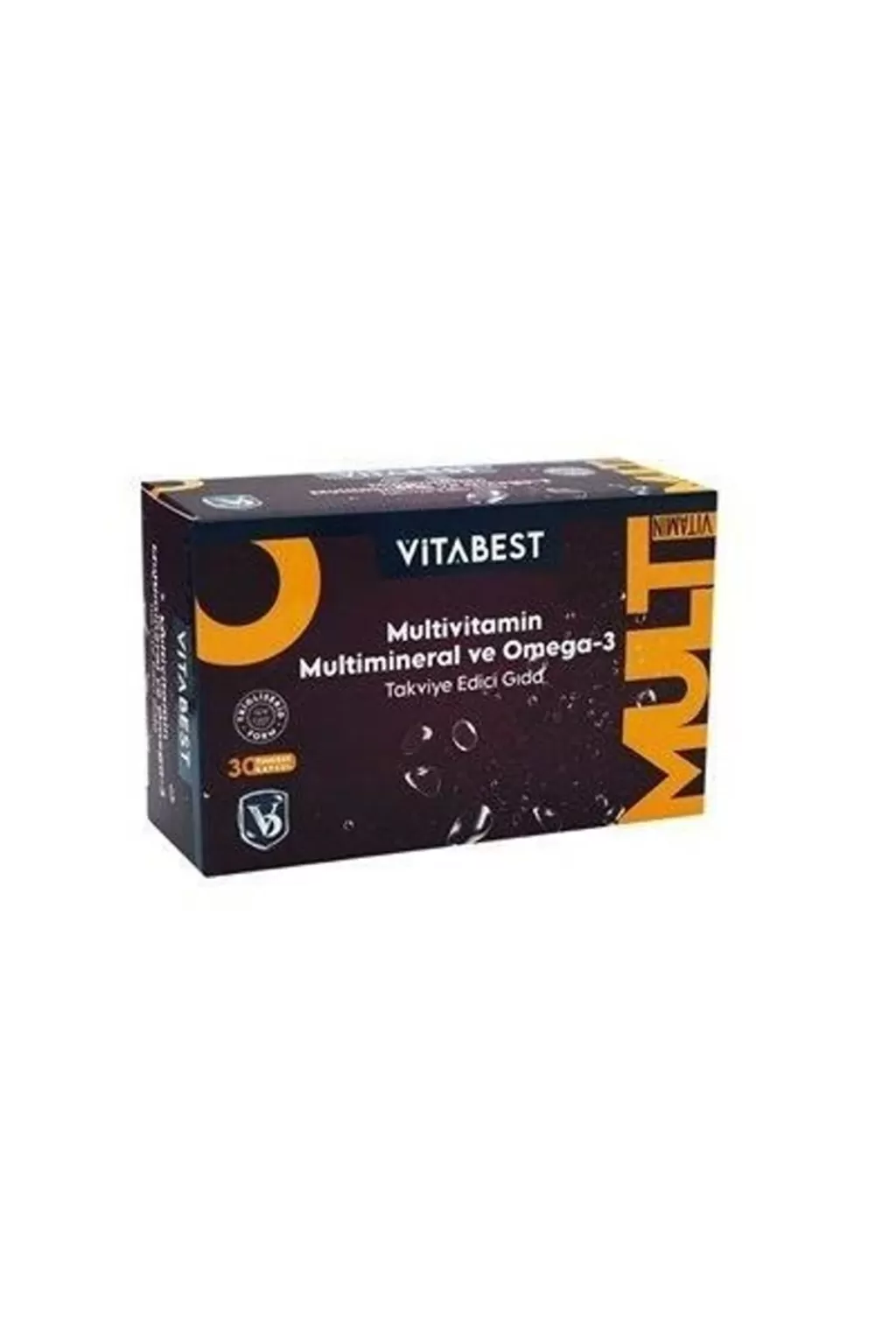 VİTABEST Multivitamin Multimineral Omega 3 30 Kapsül