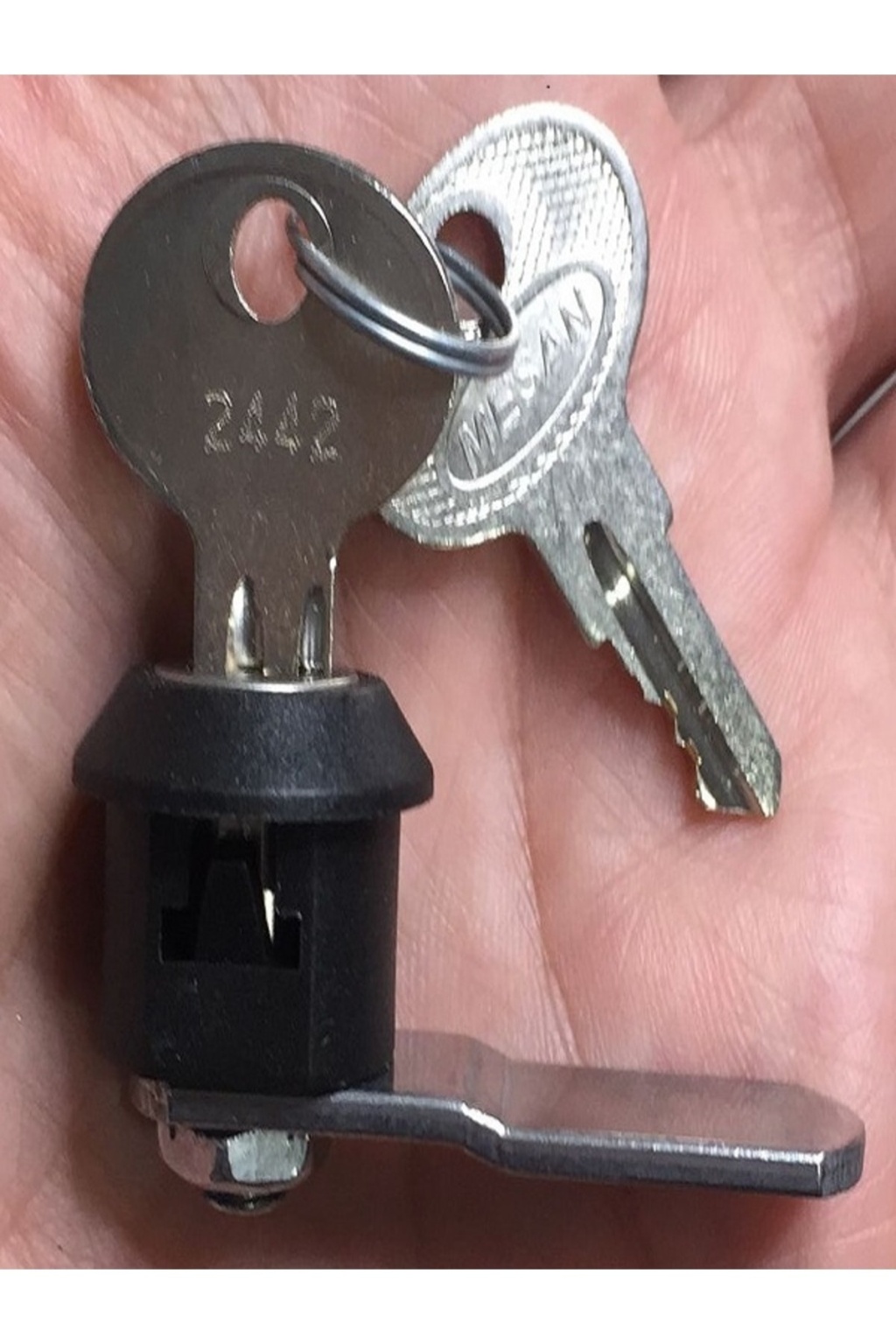 Mesan Mini Silindirli Pvc Kovanlı 2 Adet Kilit