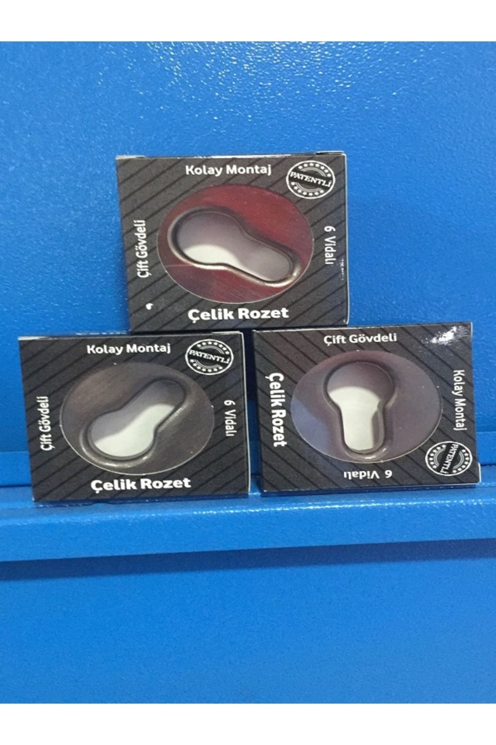 Blokaj Montajlı Silindir ve Barel Koruyucu Füme Rozet