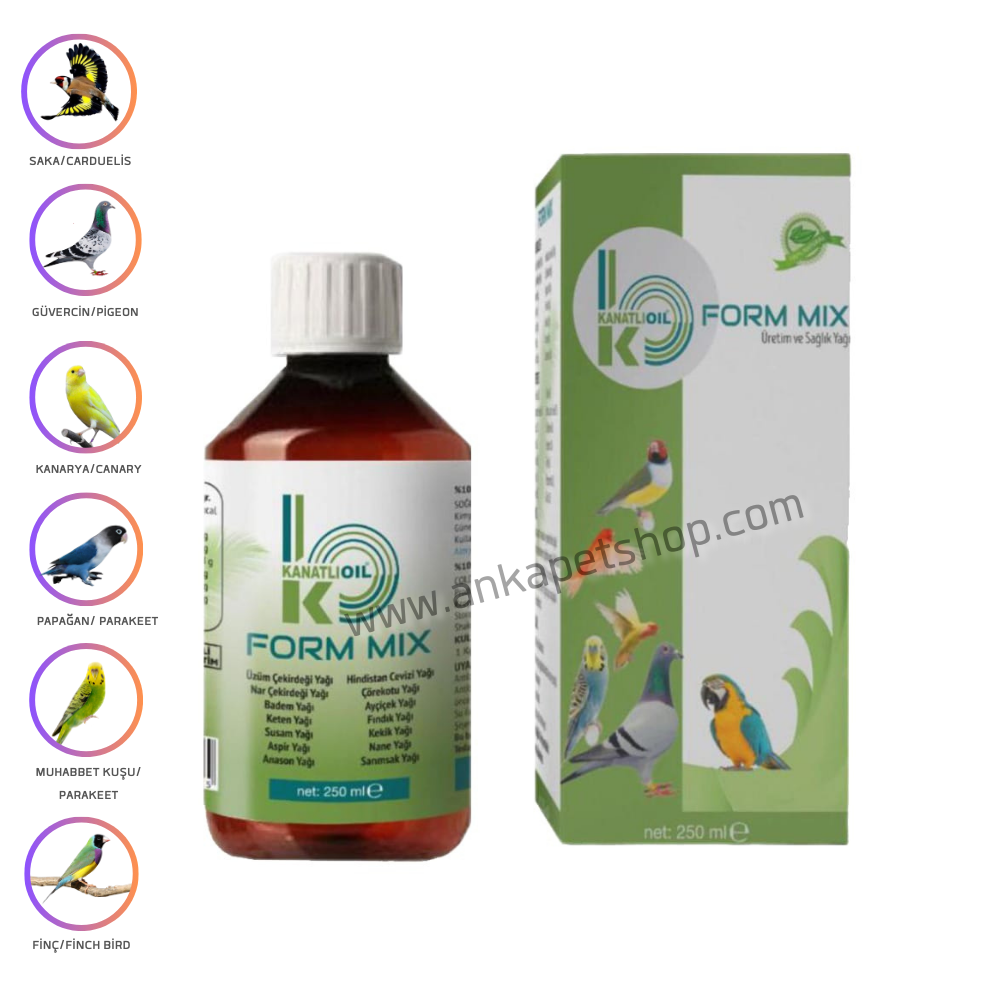KANATLI OİL FORM MİX 250 ML