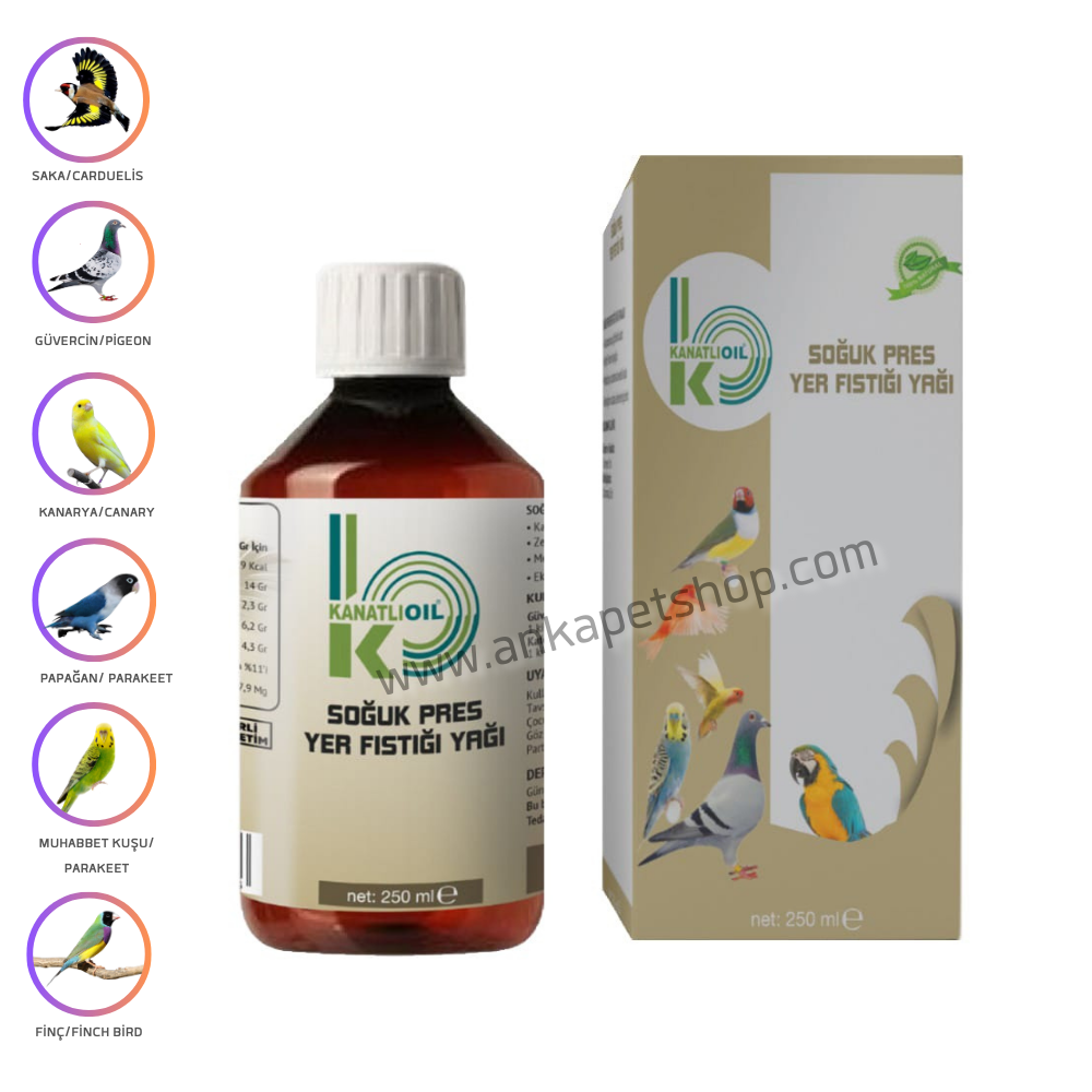 KANATLI OİL SOĞUK PRES YER FISTIĞI YAĞI