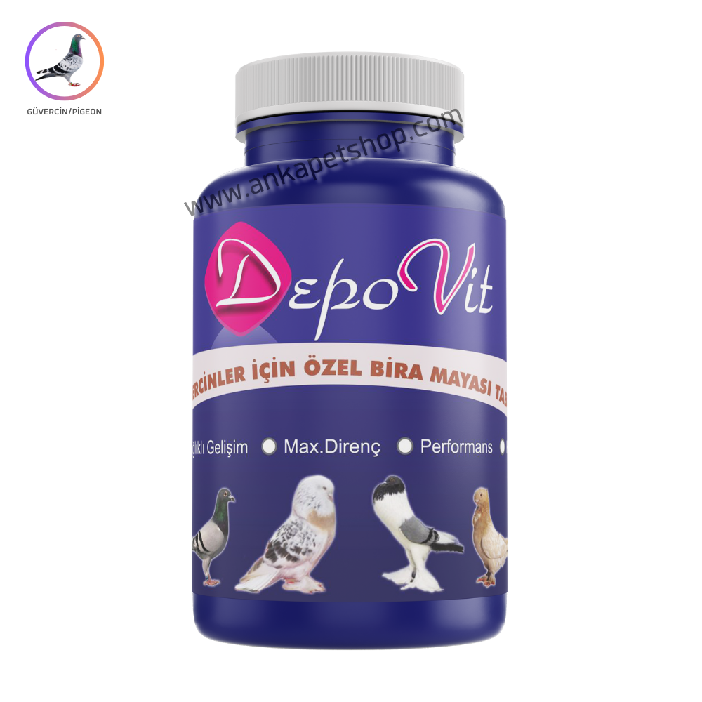 DEPOVİT GÜVERCİNLER İÇİN ÖZEL BİRA MAYASI TABLETİ