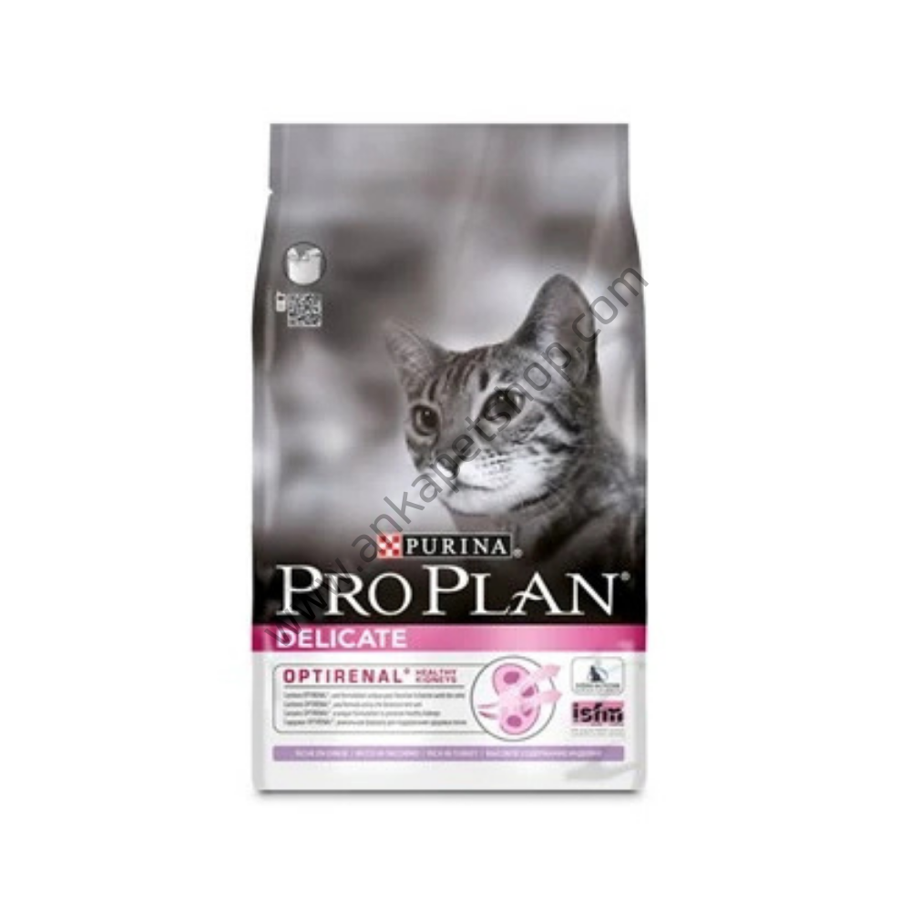 PRO PLAN Delicate Yetişkin Kediler için, Zengin Kuzu Eti İçeriği 10KG