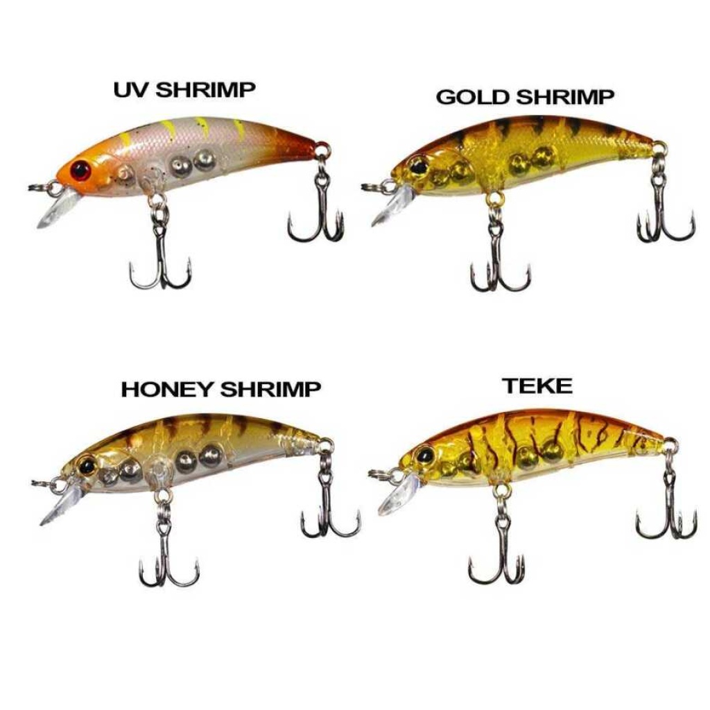 Ryuji Baby Minnow 5 Cm 4.5 Gr Sinking Lrf Maket Yem