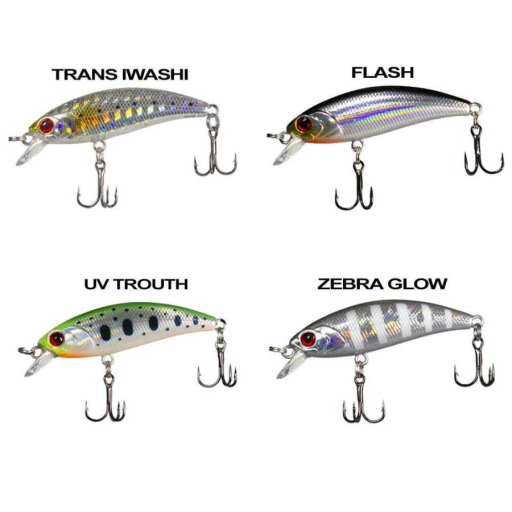 Ryuji Baby Minnow 5 Cm 4.5 Gr Sinking Lrf Maket Yem