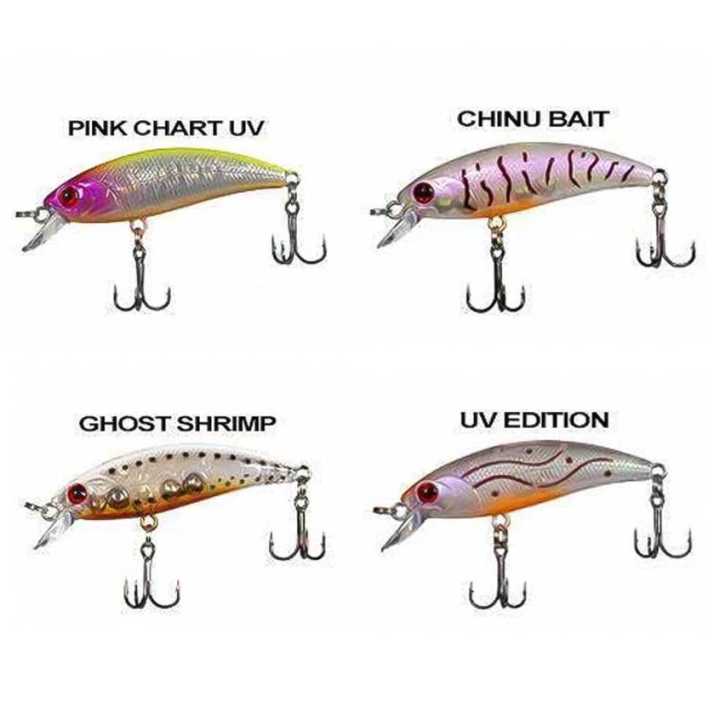 Ryuji Baby Minnow 5 Cm 4.5 Gr Sinking Lrf Maket Yem