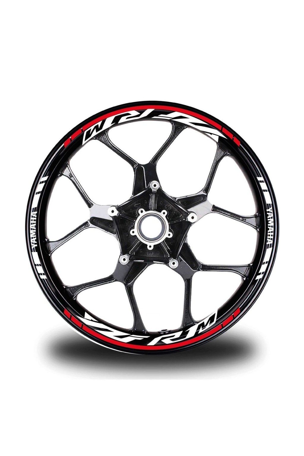 Kırmızı Yamaha R1M Jant Sticker Etiket