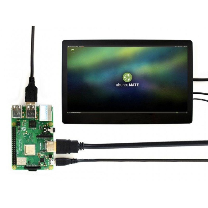 11.6inch HDMI LCD Ekran - Muhafazalı - 1920x1080-IPS - Raspberry Pi ...
