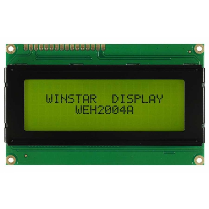4x20 Karakter Lcd Ekran Yeşil - WH2004A-YYH-ET Uygun Fiyatıyla Satın Al - Akımla.com