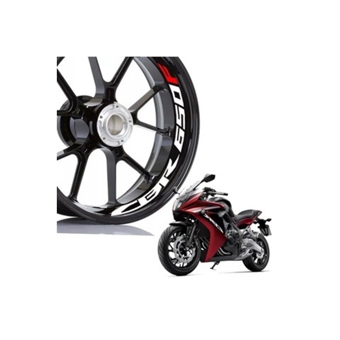 Honda CBR 650F Jant Şeridi Sticker Etiket Modeli