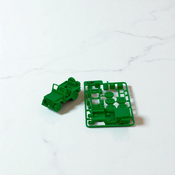 Mini Jeep Kit – Kendin Yap Askeri Araç Modeli