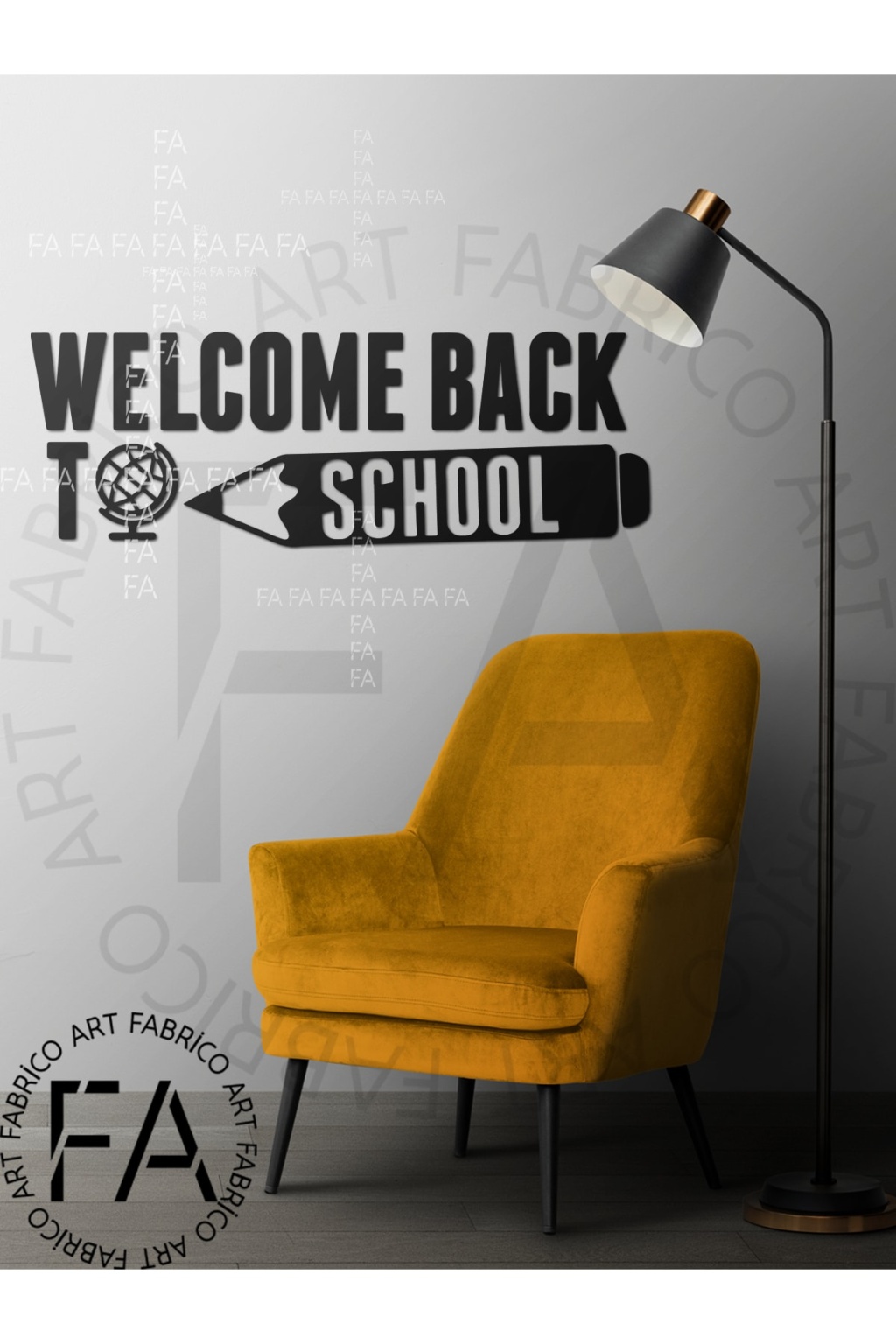 Welcome To School Duvar Stickerı