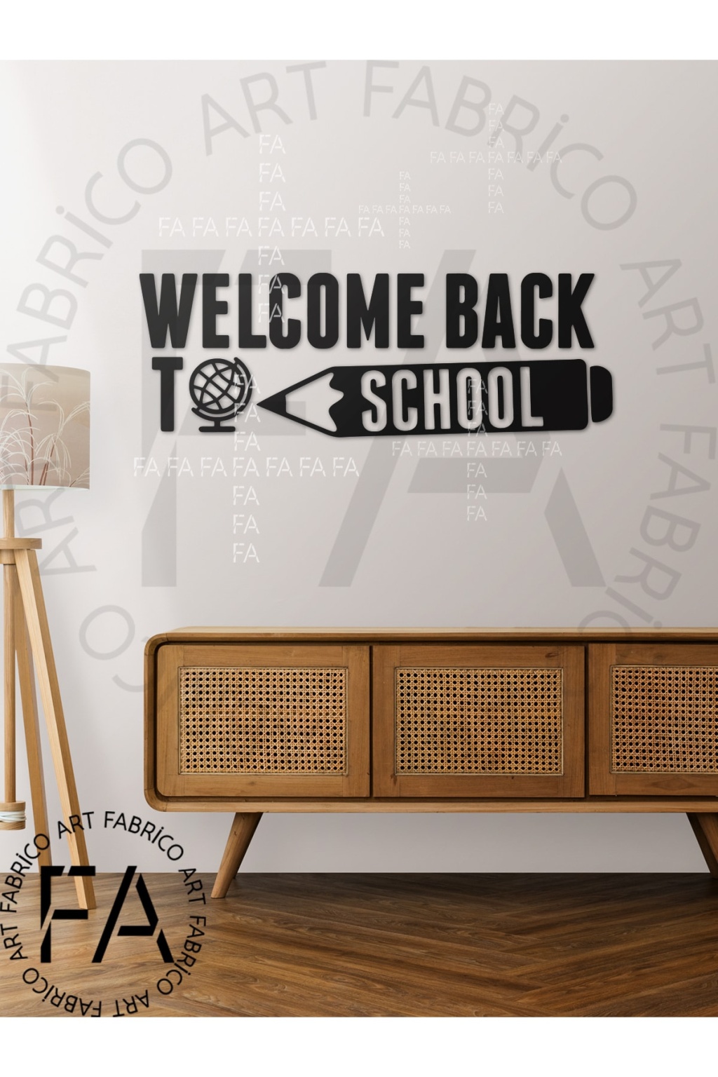 Welcome To School Duvar Stickerı