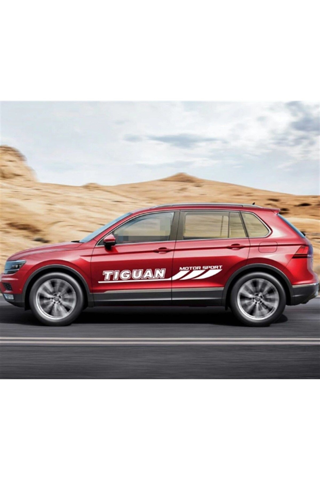 Volkswagen Tiguan Yan Kapı Sticker Etiket Modeli