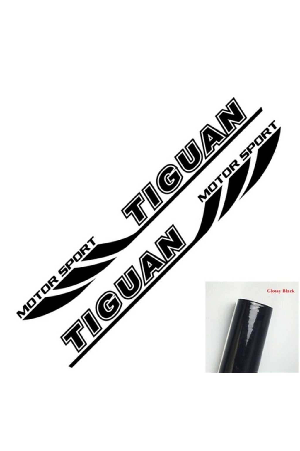 Volkswagen Tiguan Yan Kapı Sticker Etiket Modeli