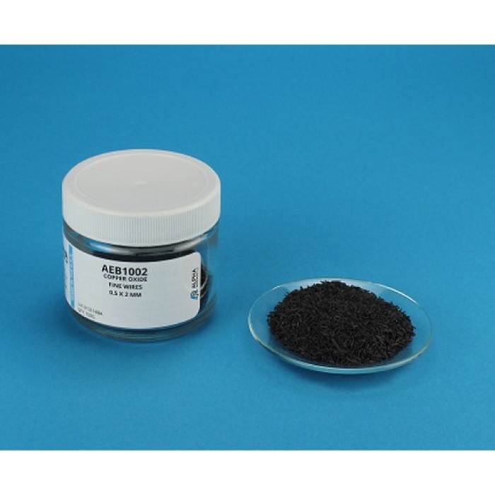 Copper Oxide, Fine Wires, 0.5mm X 2mm 100g