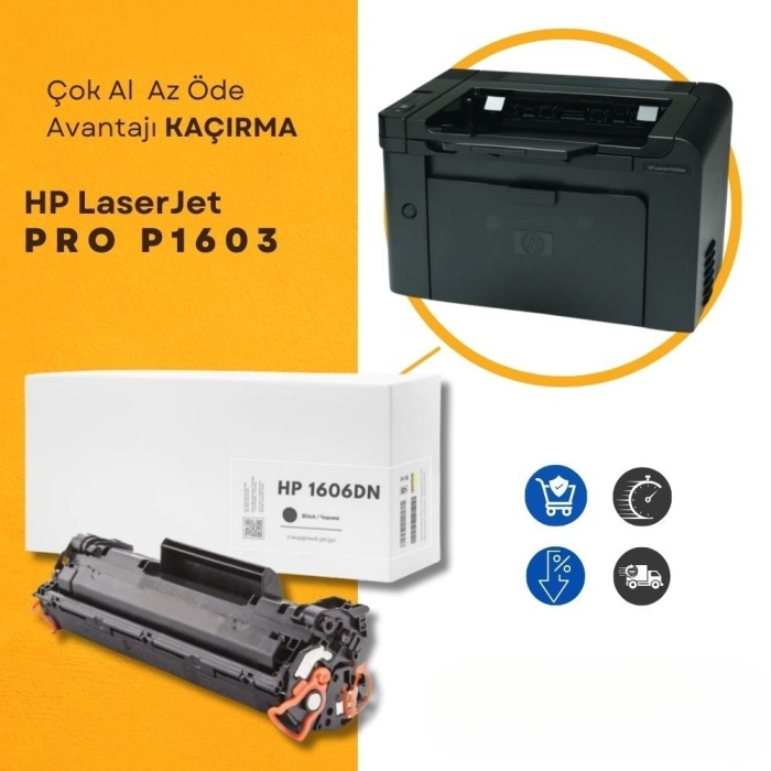 HP LaserJet Pro P1603-muadil toner