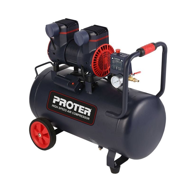 Proter 50 Lt 2 Hp 8 Bar Yüksek Hızlı Yağsız Hava Kompresörü Fiyatı, Özellikleri