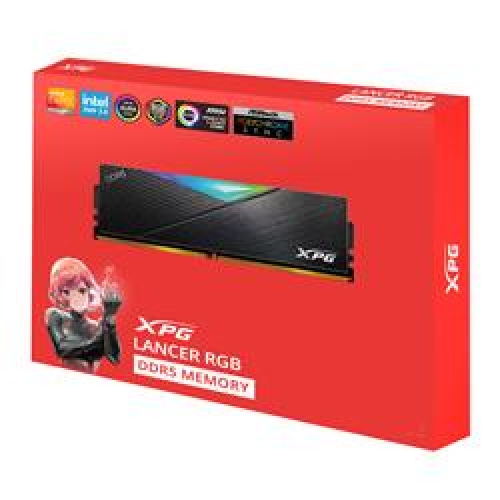 XPG 32GB-2 Lancer RGB DDR5 6400MT-s PC5-51200 CL 32-39-39 1.4V Soğutuculu PC Ram Ram Bellek