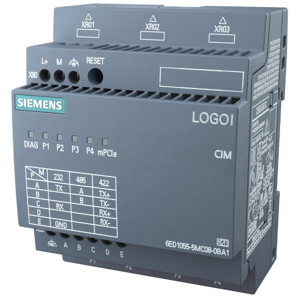 6ED1055-5MC08-0BA1 Siemens Siemens 6ED1055-5MC08-0BA1 LOGO! CIM 4 port ...