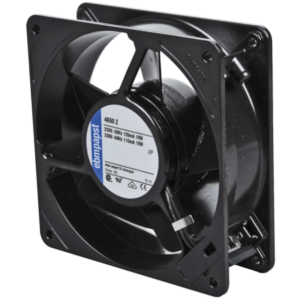 4650Z EBMPAPST Ebmpapst 4650Z AC Aksiyel Fan/ 120X120X38mm Metal Kare Fan/Rulmanlı 230VAC