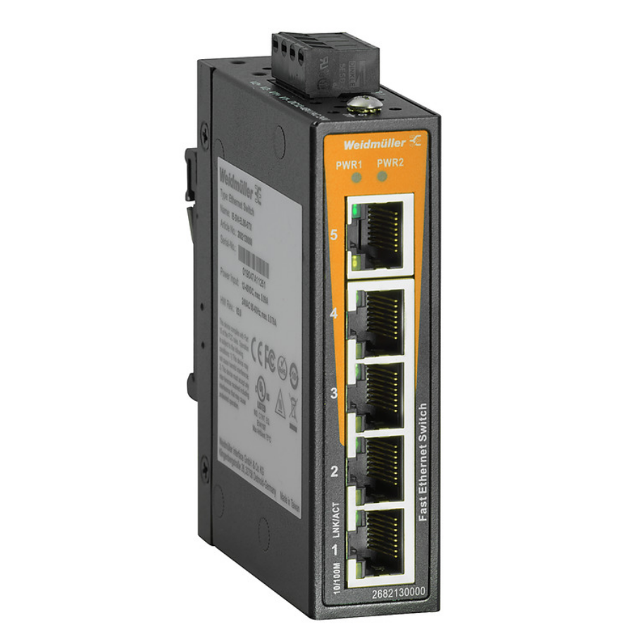 2682130000 IE-SW-EL05-5TX Weidmüller Endüstriyel Ethernet Switch 5X ...