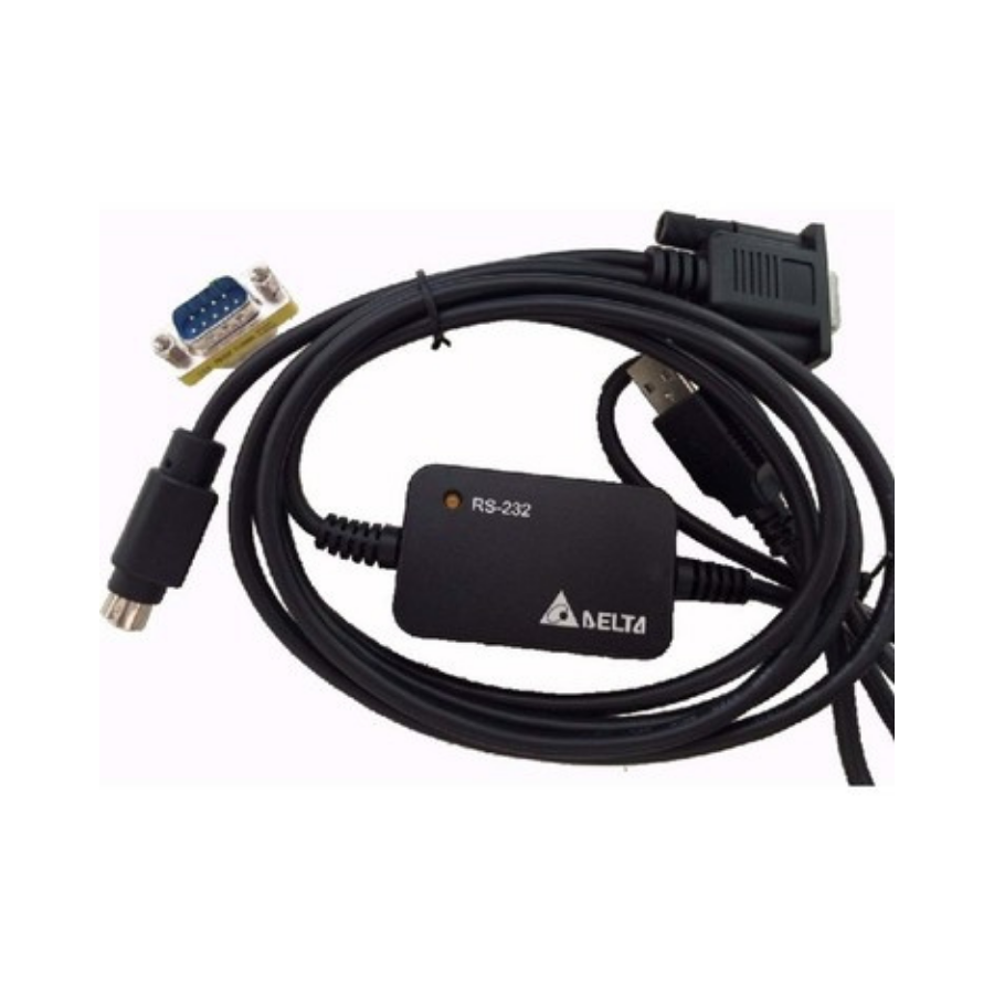 UC-PRG020-12A Delta PLC 8 Pin Mini DIN PC USB 2 Metre Programlama ...