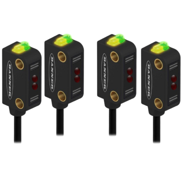 Banner Q12 Serisi Minyatür Sensör Modelleri