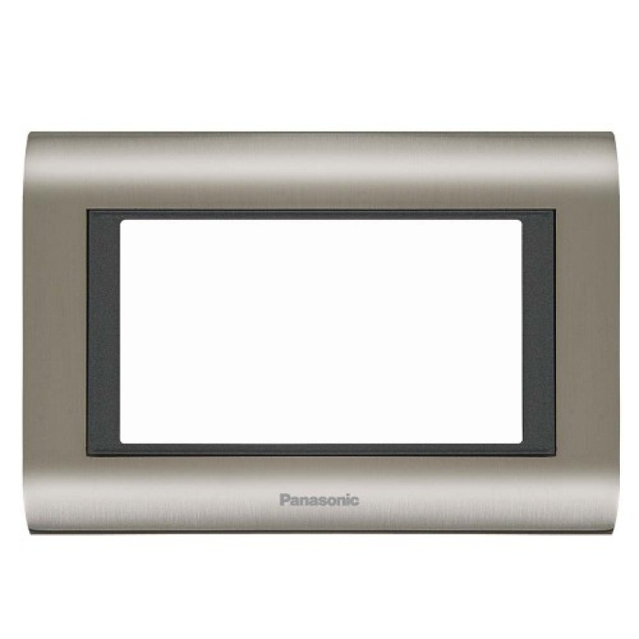 Viko Panasonic Thea Sistema Inox Füme 3M Çerçeve