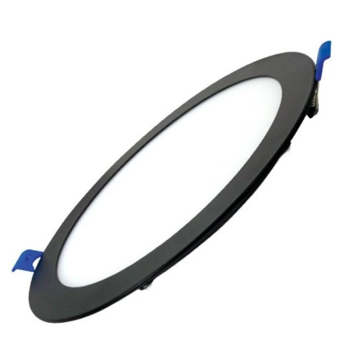 Ack AP01-02031 20W Siyah Yuvarlak Sıva Altı Led Panel 6500K Beyaz