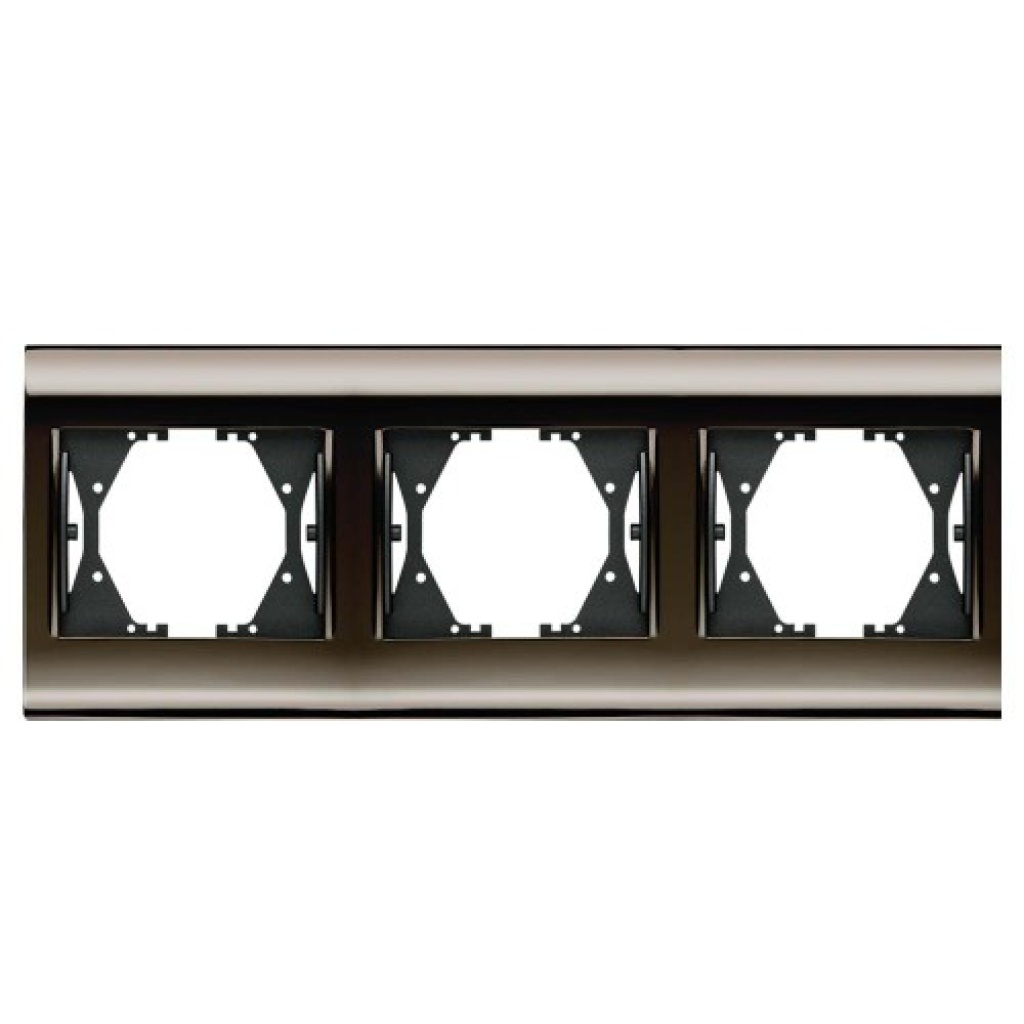 Viko Panasonic Thea Blu Una + Füme Üçlü Çerçeve