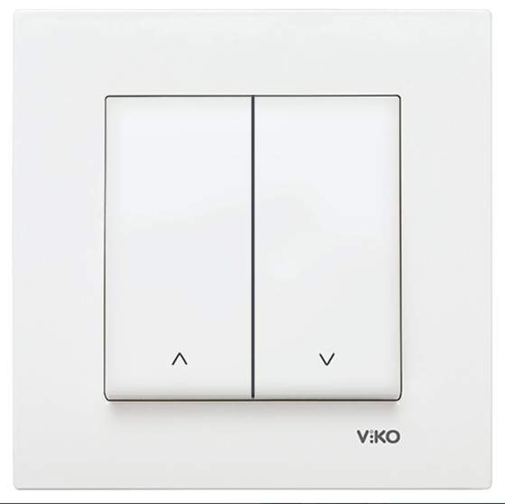 Viko Karre Jaluzi Kumanda Anahtarı - Beyaz