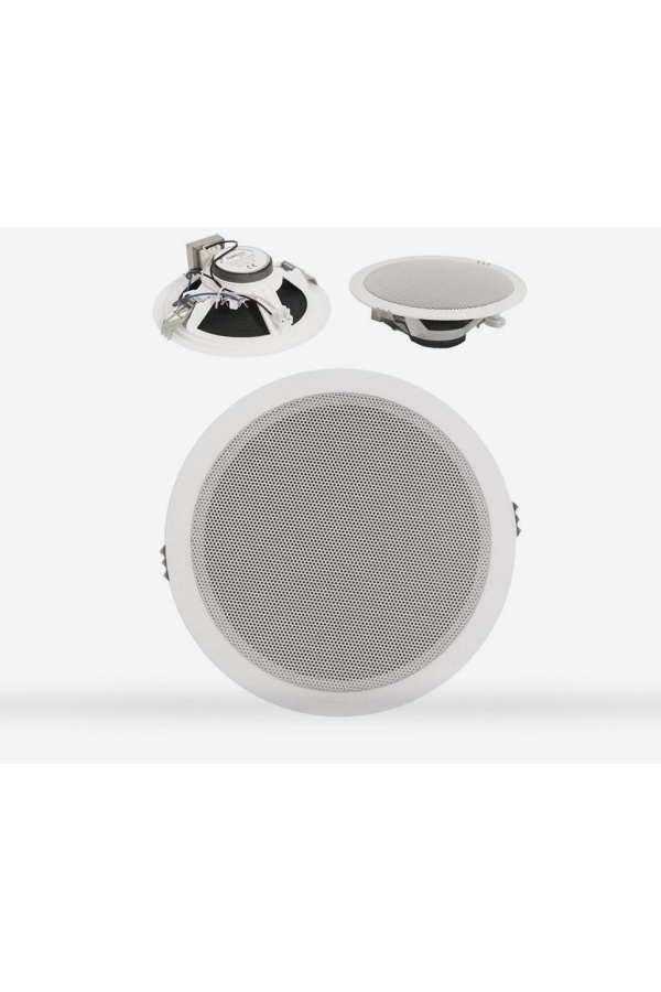 SPEKON TVN-6TW - 5-10 WATT 16 CM SİYAH TAVAN HOPARLÖRÜ