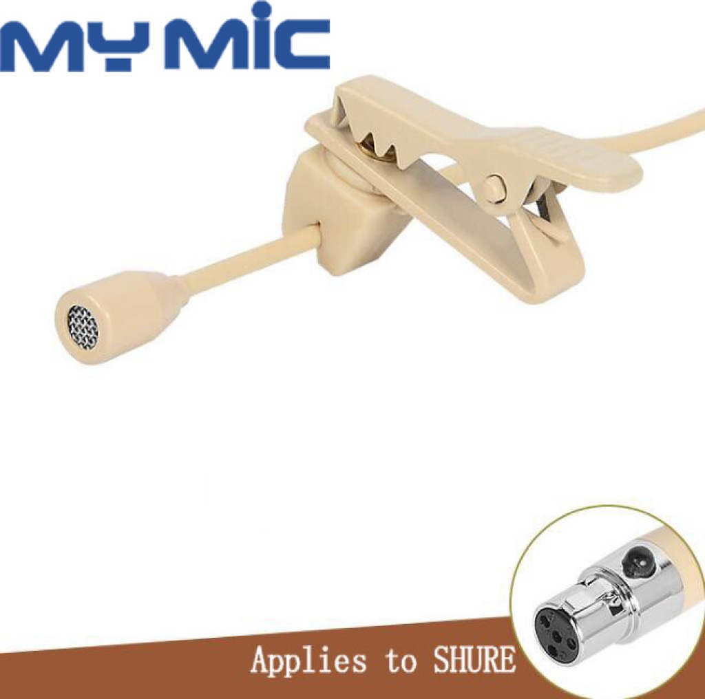 ZL-1720S YAKA MİKROFONU Mini 4Pin XLR Plug(Shure Type)