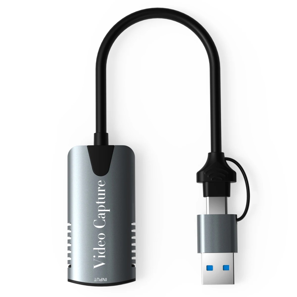 USB-C to HDMI video capture card TYPE-C USB3.0 two-in-one HD 4K game ...