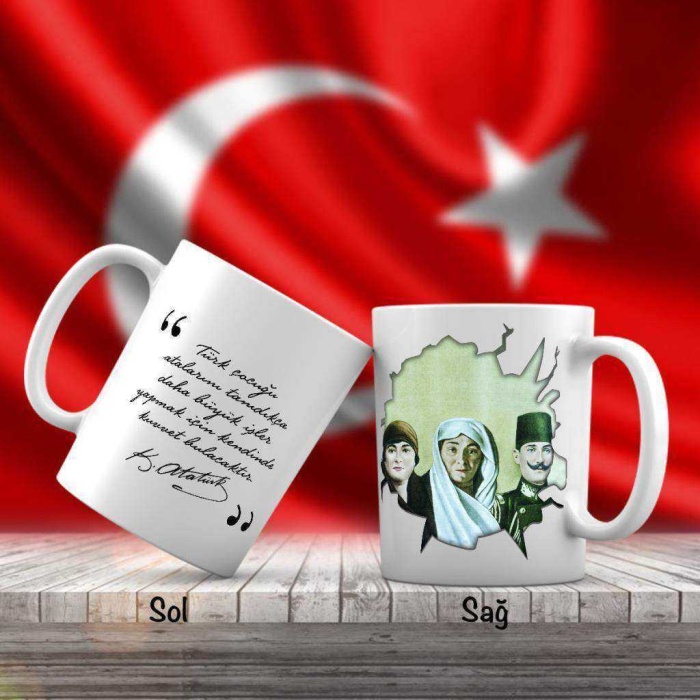 Kişiye özel Kupa Duvar sticker Laptop sticker Puzzle Bayrak Türk ...