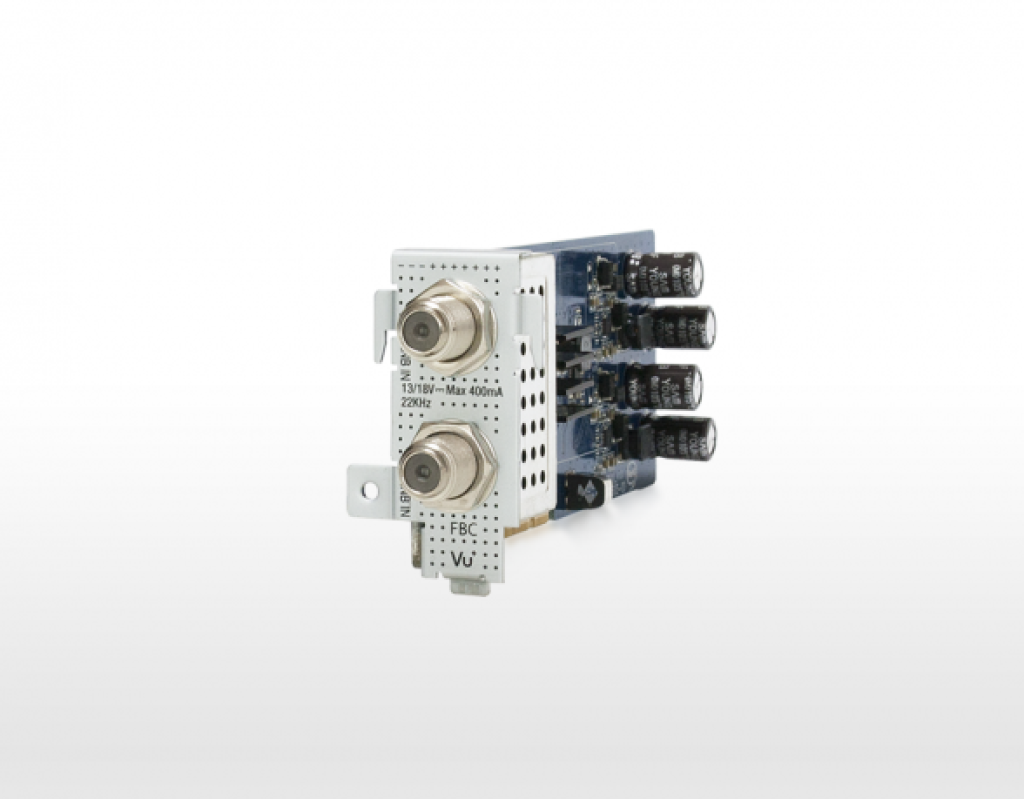 VU+ DVB-S2X FBC 45308 Twin Tuner ( 8 Demodulatör )