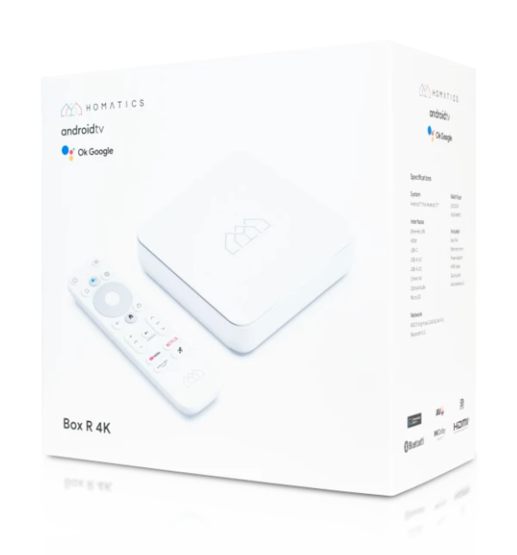 Homatics Box R 4K 2/16 Lisanslı Android TV Box Media Player
