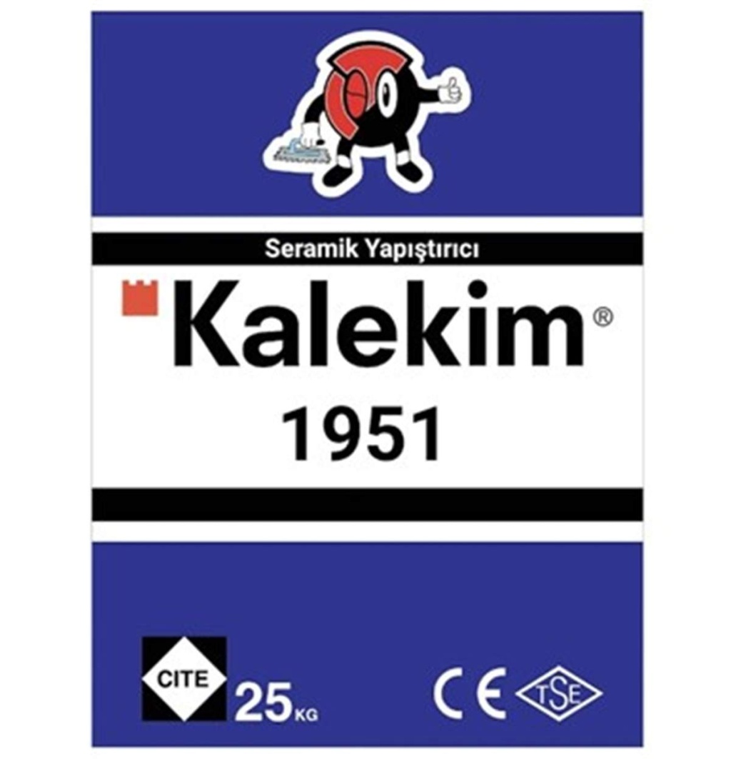 KALEKİM FAYANS YAPIŞTIRICI GRİ 25 KG (1951)
