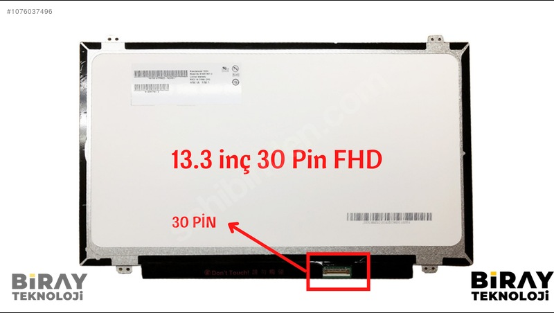 İnnolux 13.3İNÇ Ekran 30 Pin Slim Led Panel FHD 1920x1080