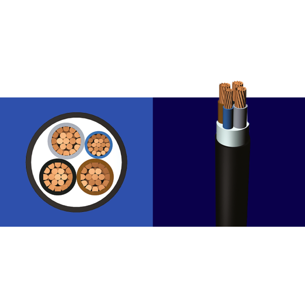 En ucuz 3x50+25 Nyy Yeraltı Kablosu Bakır