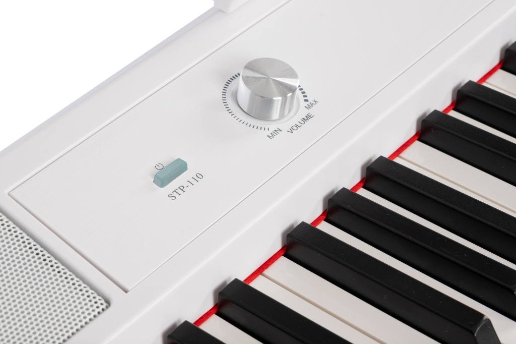 STRAUSS STP-110S WH-ST ELEKTRONİK PİYANO BEYAZ (STANDLI)