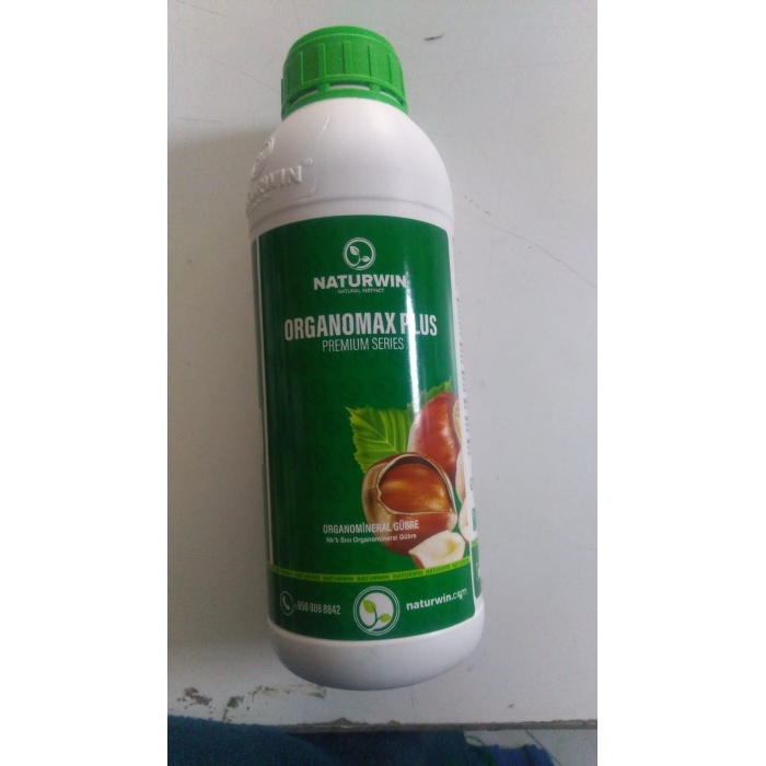 Organomax Bitkisel Menşeli Hümik Asitli Sıvı Gübre 1 Lt