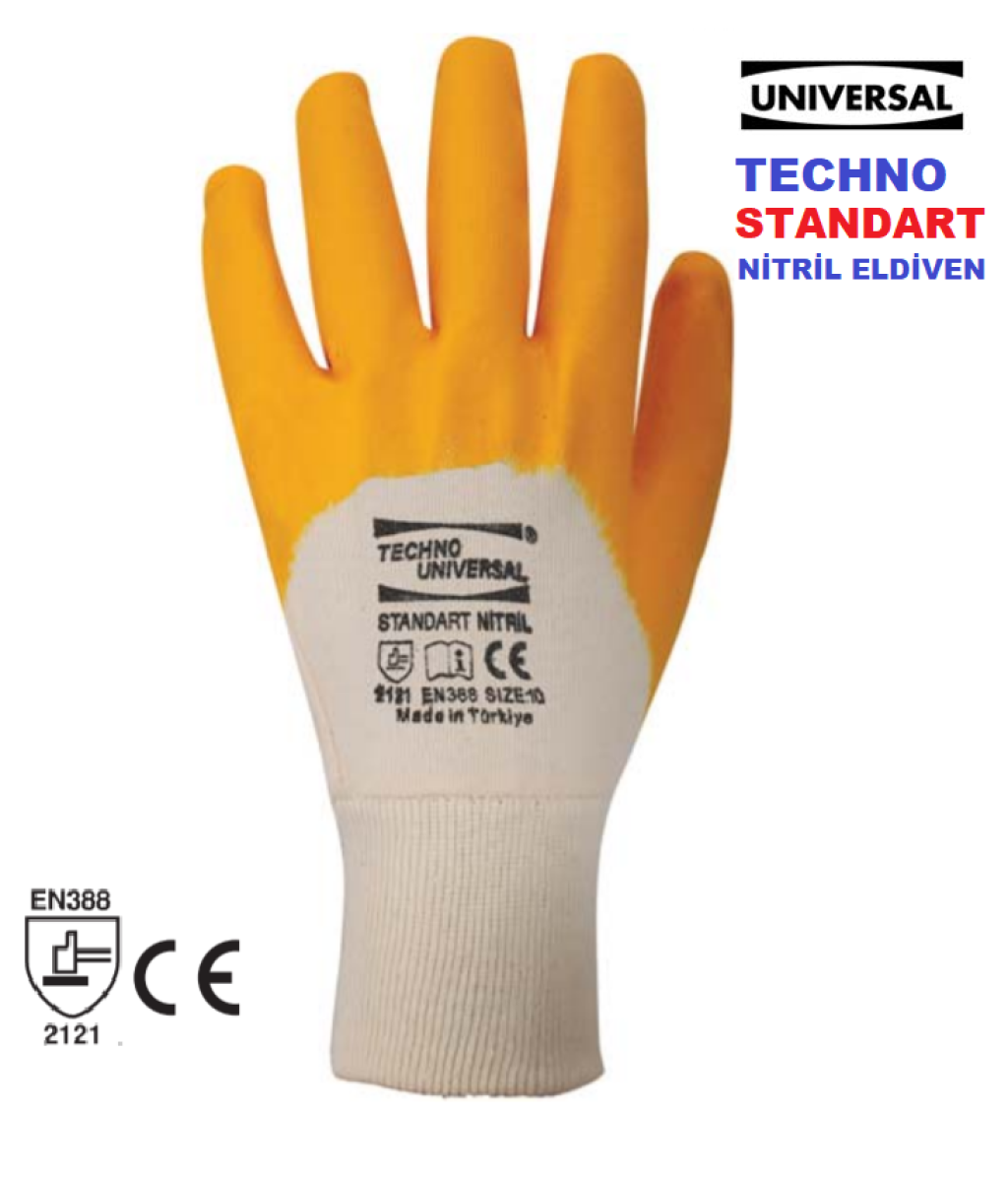 5 Çift KN2 FLEX PAMUK LİKRALI ÖRME ELDİVEN