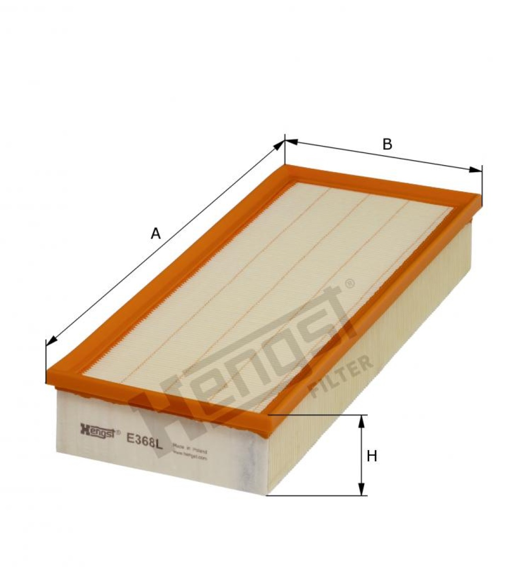 Mercedes Benz W140 M104 Hava Filtresi E368L | Cepte Parça