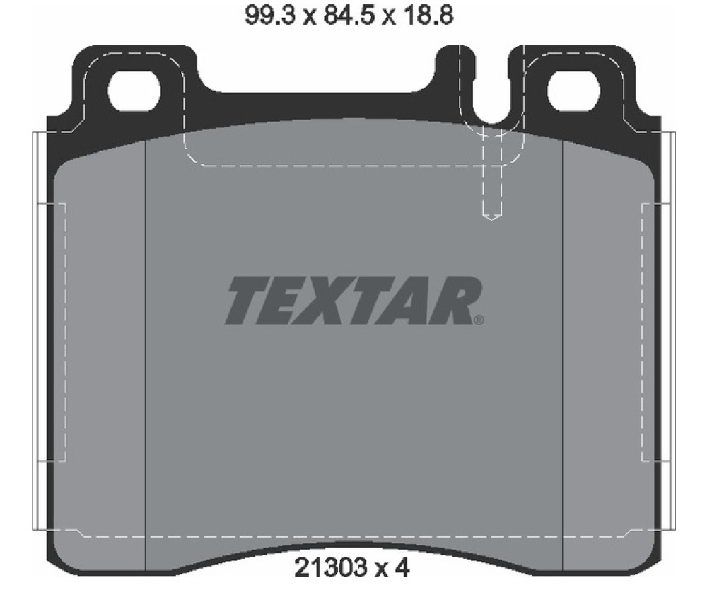 Mercedes Benz W140 Ön Fren Balatası 2130304 | Cepte Parça